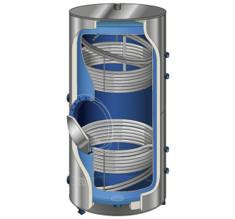 500L to 3000L Indirect & Combi Calorifiers - Atlantic